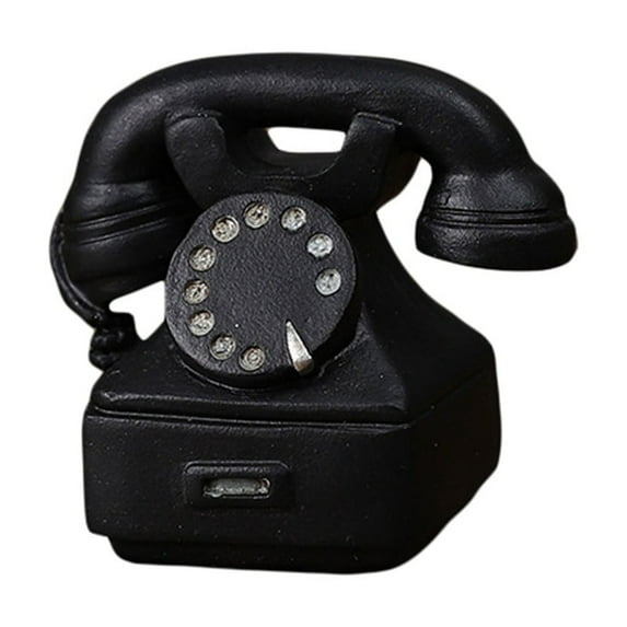 Elegant Resin European Figurine for Desktop Display Home Café Bar ...