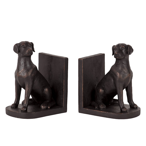 Benzara Elegant Resin Guard Dog Bookend, Black - Walmart.com