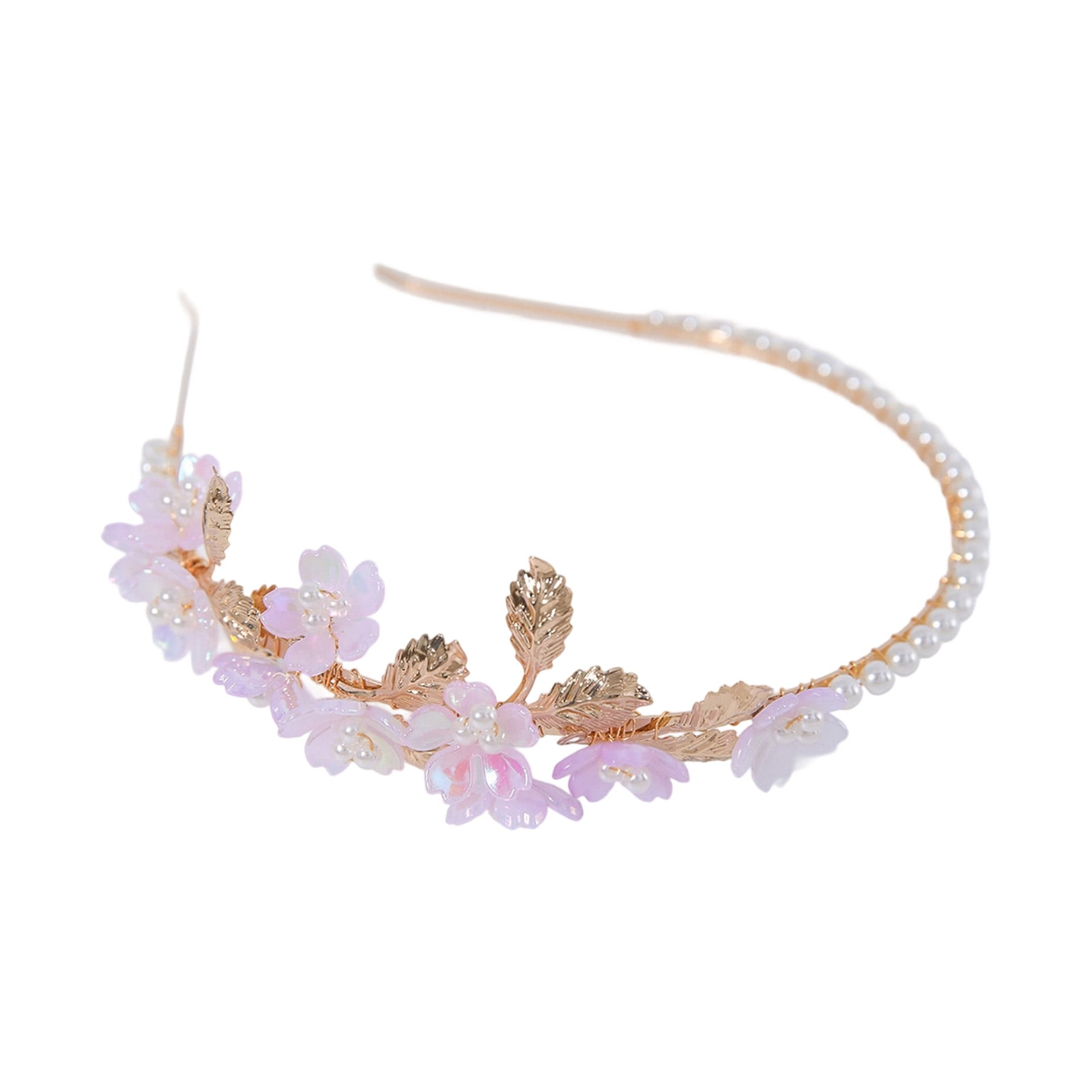 Elegant Rhinestone Butterfly Hairband with Crystal Pearls for Weddings ...
