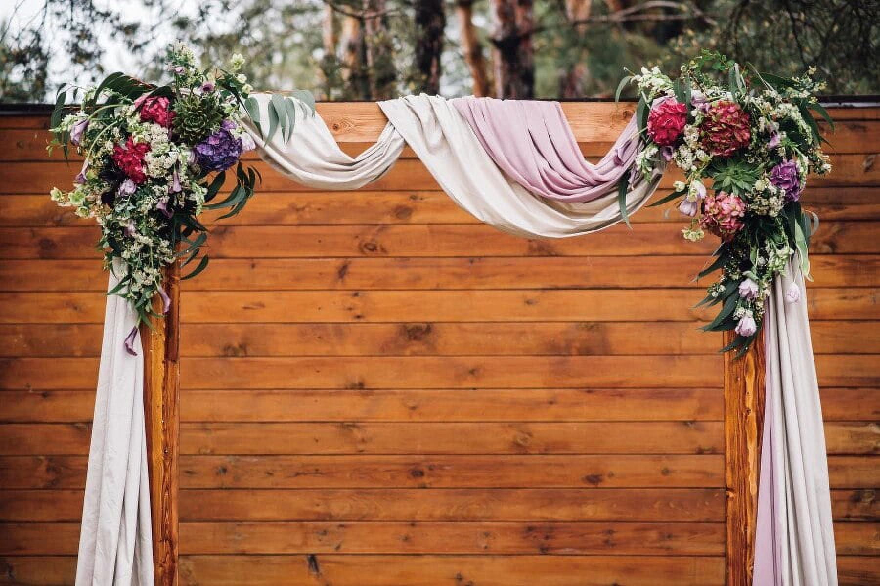 Elegant Rustic Wood Floral Wedding Photography Backdrops Bridal Shower ...
