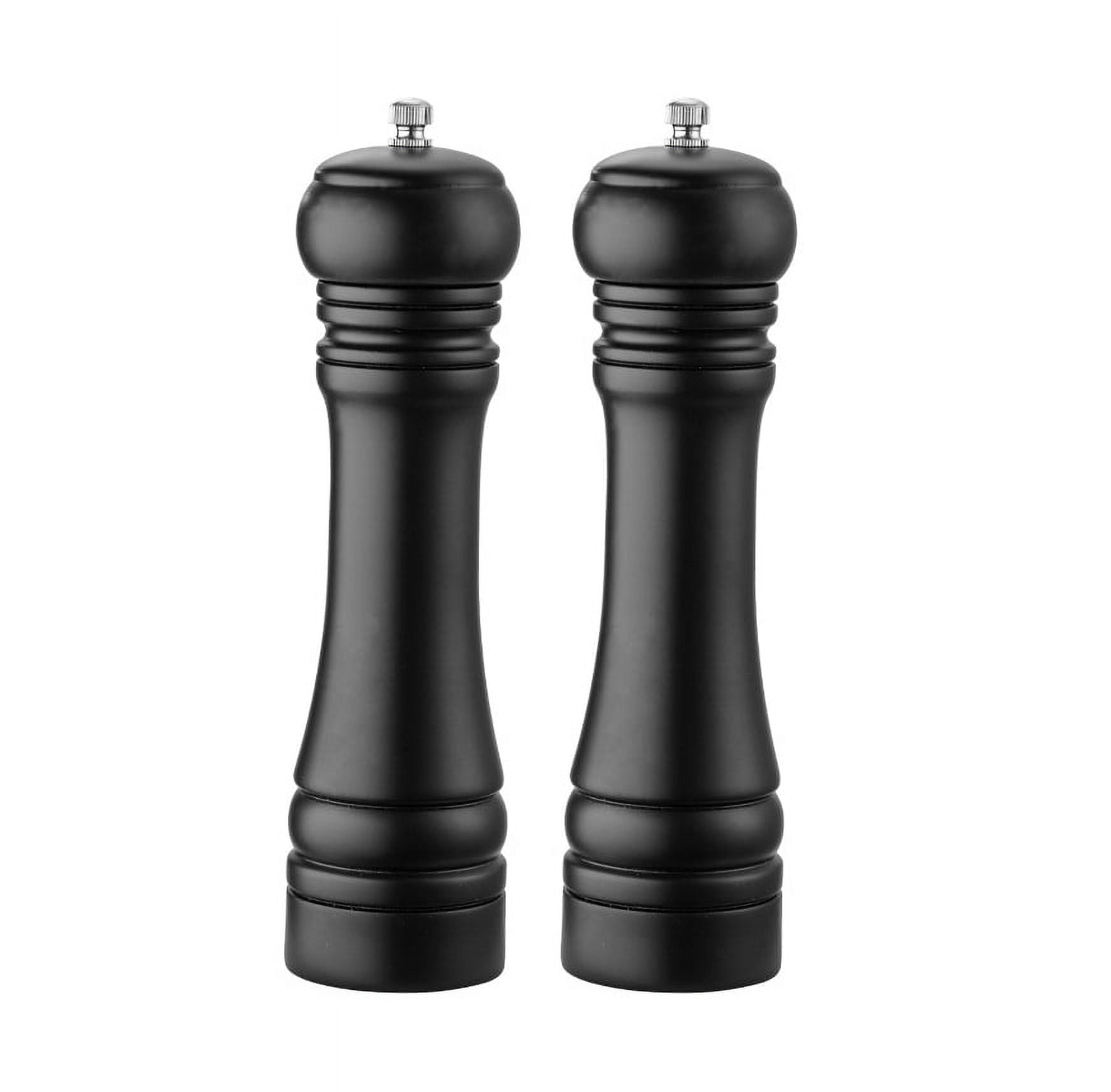 Elegant Salt & Pepper Mill Set, Manual Operation Ceramic Grinder For ...