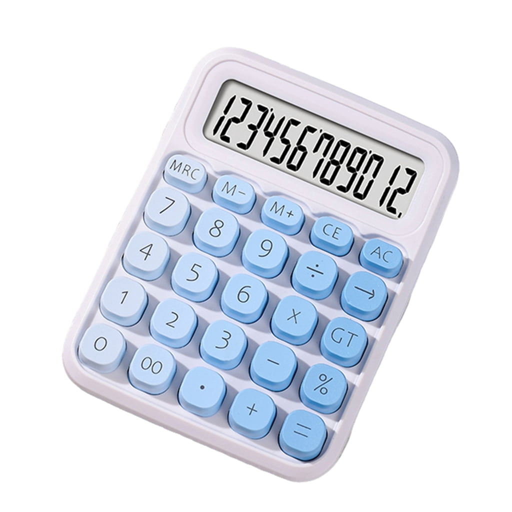 Elegant Silents Key Calculator With ABS Construction Big Round Button ...