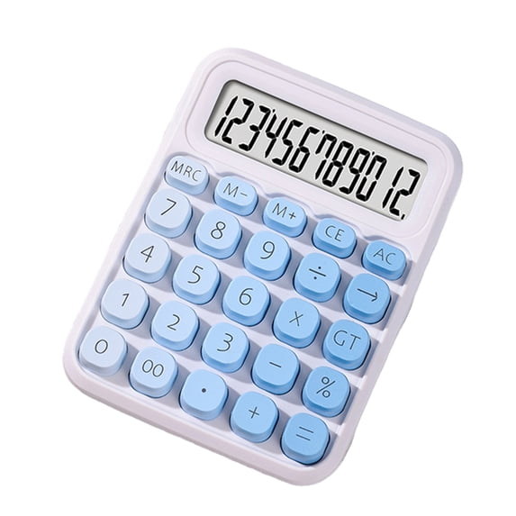 Elegant Silents Key Calculator With ABS Construction Big Round Button ...