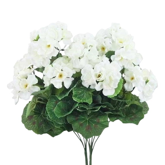 Elegant Silk Begonia Artificial Flower Stems Realistic Fake Crabapple ...