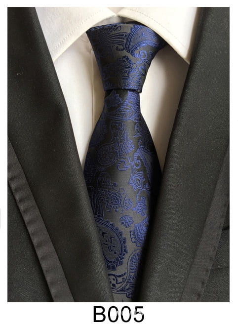 Elegant Single-Pack Men's Classic Necktie, Crafted from Luxurious Silk ...