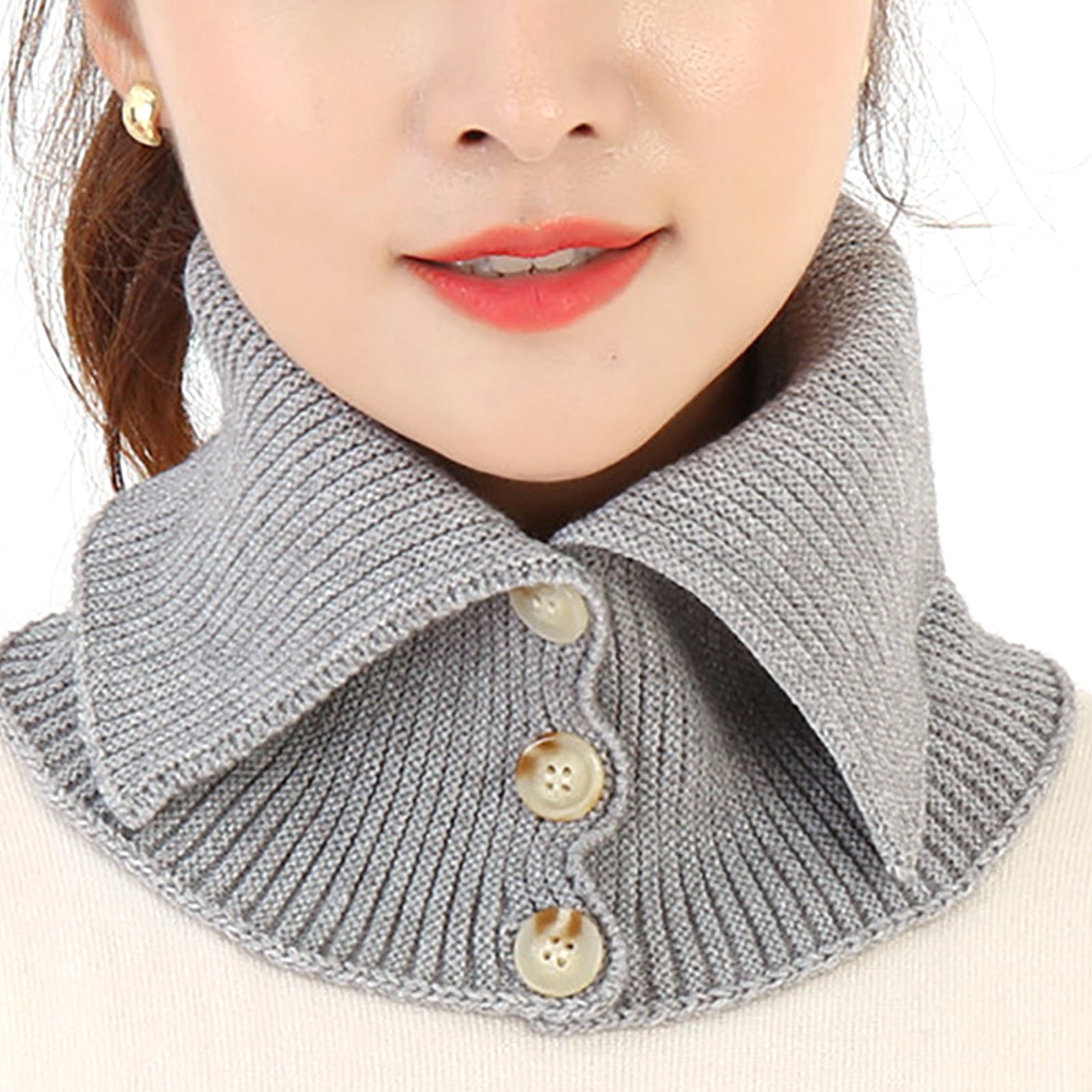 Elegant Soft Neck Scarf for Casual Turtleneck Suitable for Both Men and ...
