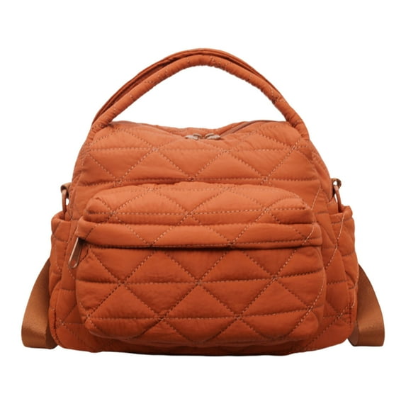 Elegant Solid Color Shoulder Fashionable Zipper Crossbody Soft Top ...