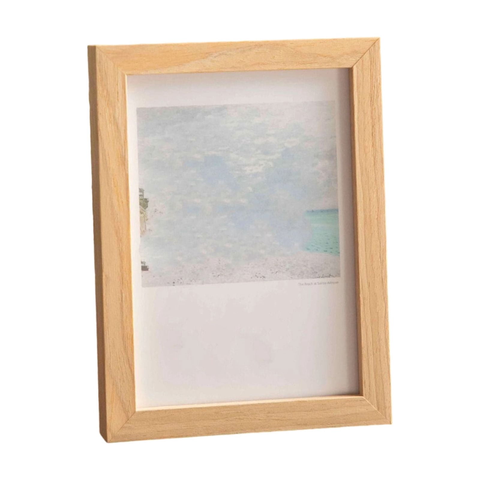 Elegant Solid Wood Shadow Box Frame with Custom Photo Printing 15 x 21 ...