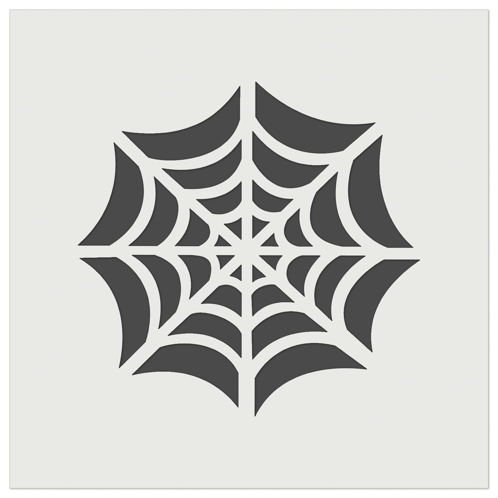 Elegant Spider Web Halloween DIY Cookie Wall Craft Stencil - 5.5 Inch ...