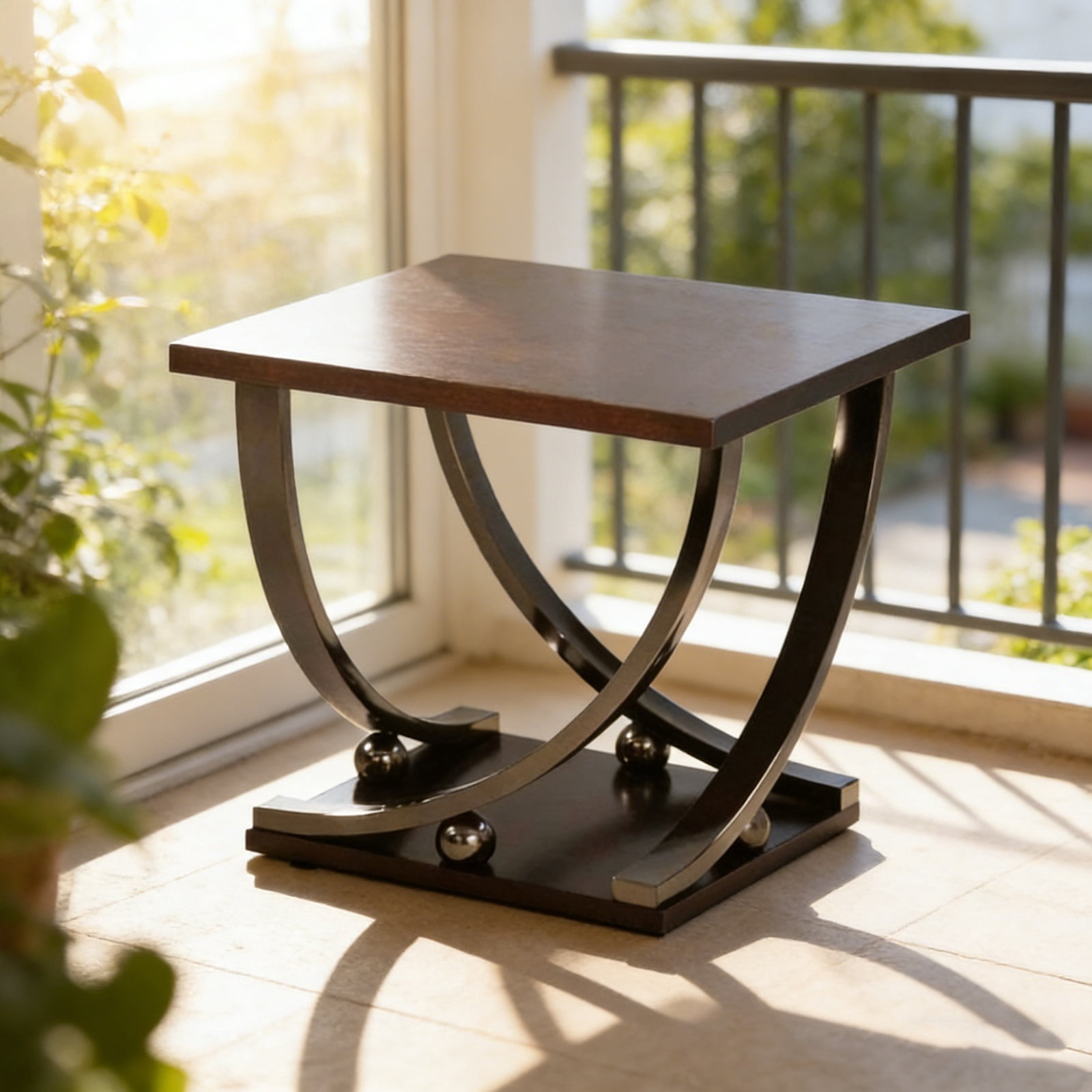 Elegant Square End Table Functional End Tables for Living Room, Ideal ...