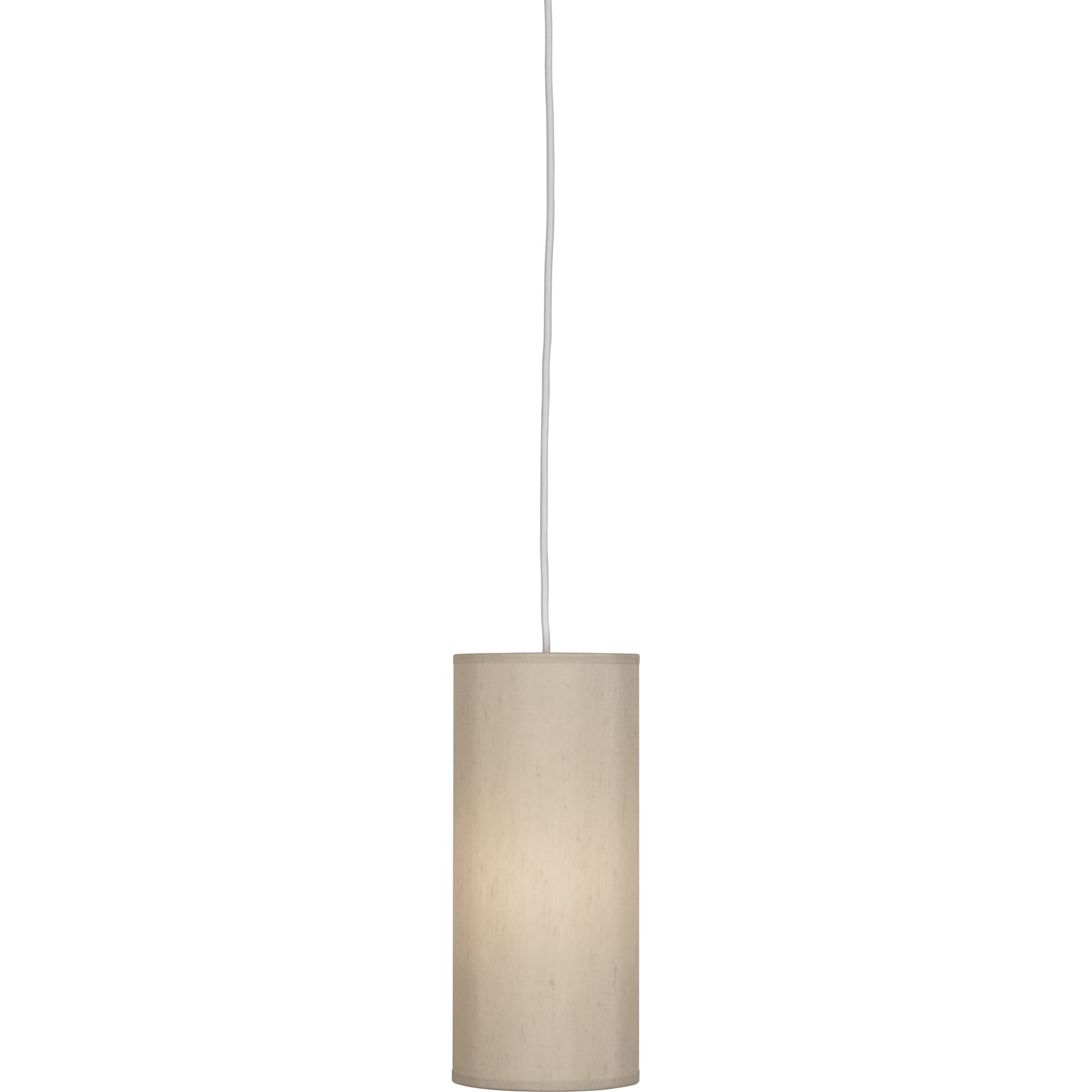 Elegant Srkashlteni Pendant Light | White Finish with Bone Dupioni ...