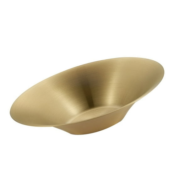 Elegant Stainless Steel 27Cm Salad Fruit Bowl Rustproof Snacks Dish ...