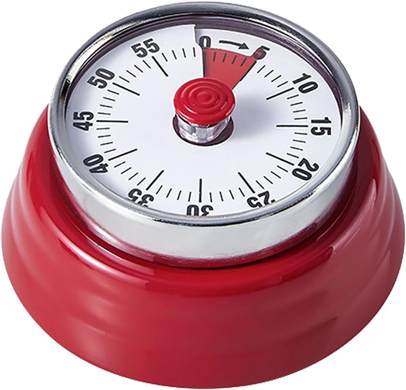 Elegant Stainless Steel Vintage Kitchen Timer with Magnetic Attachment ...