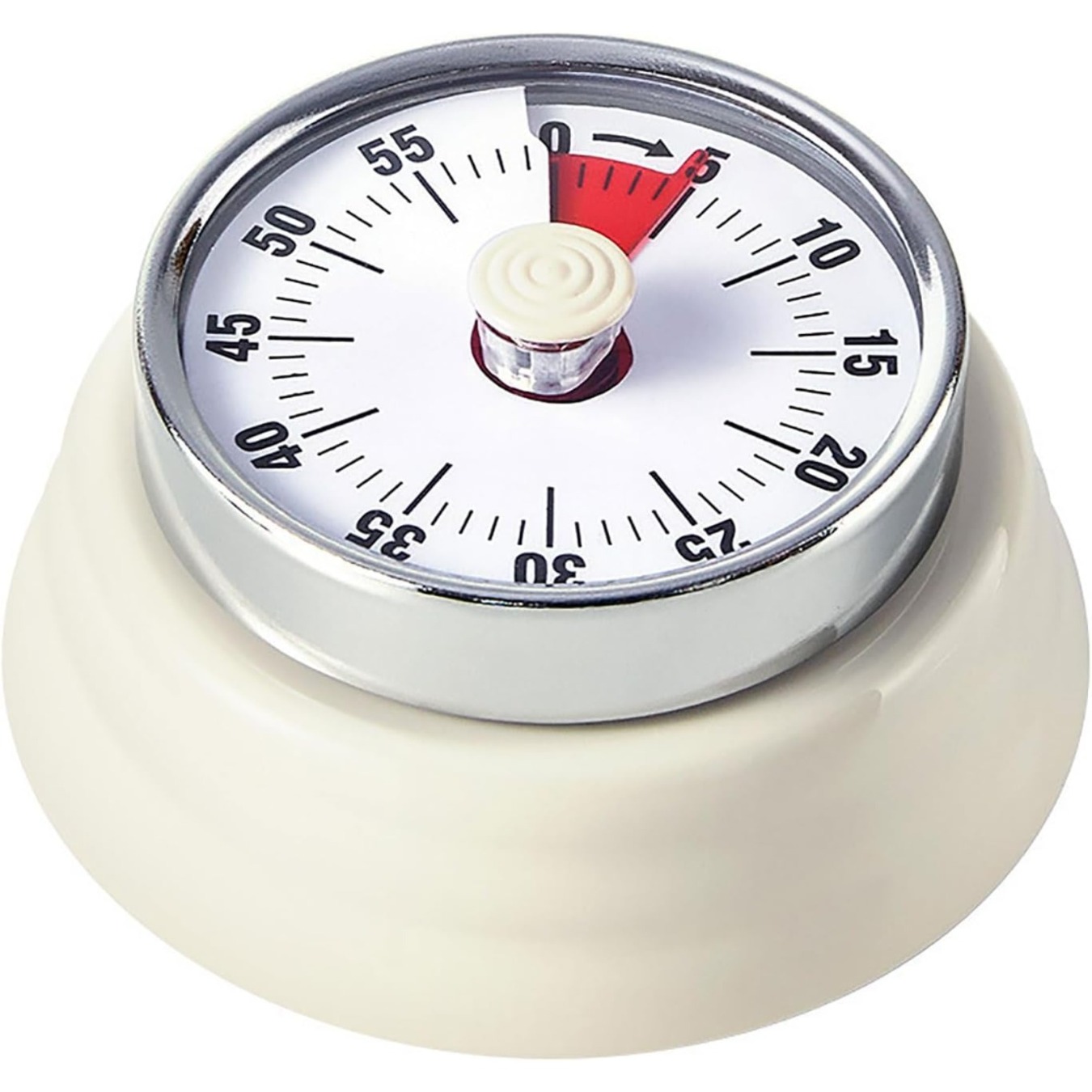 Elegant Stainless Steel Vintage Kitchen Timer with Magnetic Attachment ...