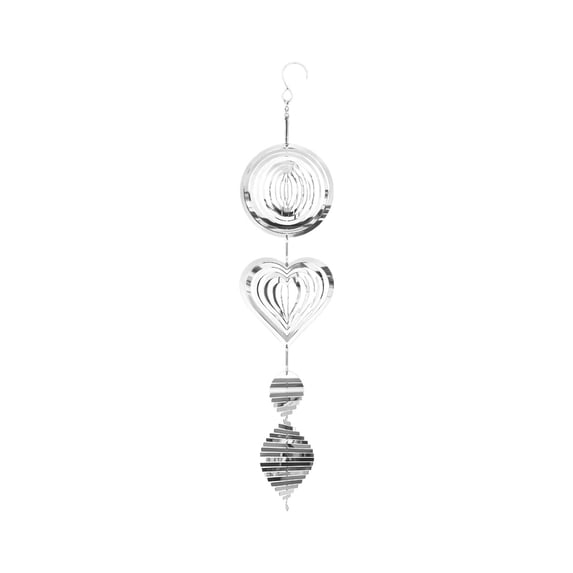 Elegant Stainless Steel Wind Chime with Three-Dimensional Reflection ...
