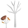 Elegant Stainless Steels Fruit Skewer With Natural Branch Look Buffet ...