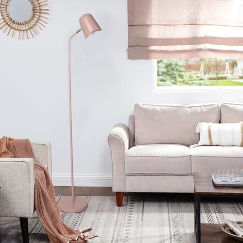 Elegant Standing Floor Lamps with 8W LED Bulb, Foot Switch & Adjustable ...