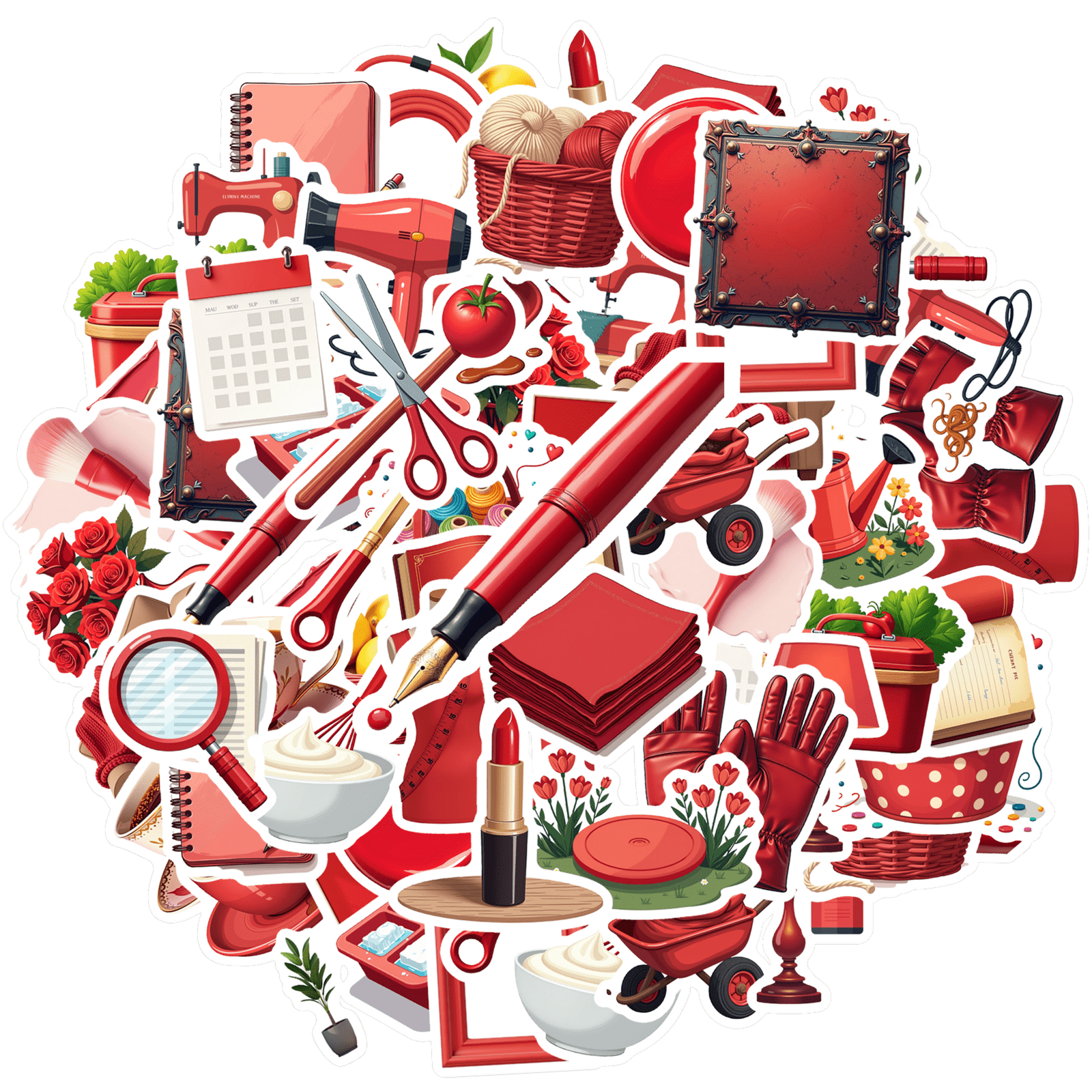 Elegant Stickers PVC Stationery Stickers Funny Kids Stickers Toy DIY ...