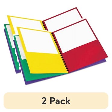 BAZIC 8-Pocket Portfolio Folder for Documents, Business, School, 1-Pack ...