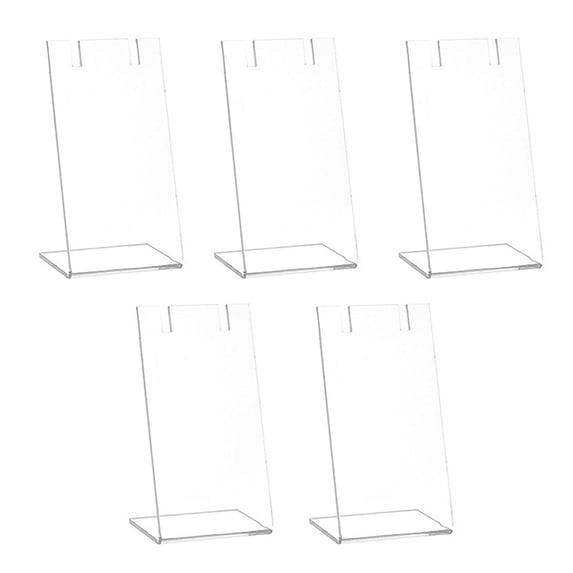 Elegant Sturdy Acrylic Jewelry Display Stands Portable for Earrings and ...