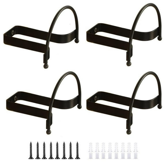 Elegant Styles Curved Shape Metal Hat Display Wall Installation Home ...
