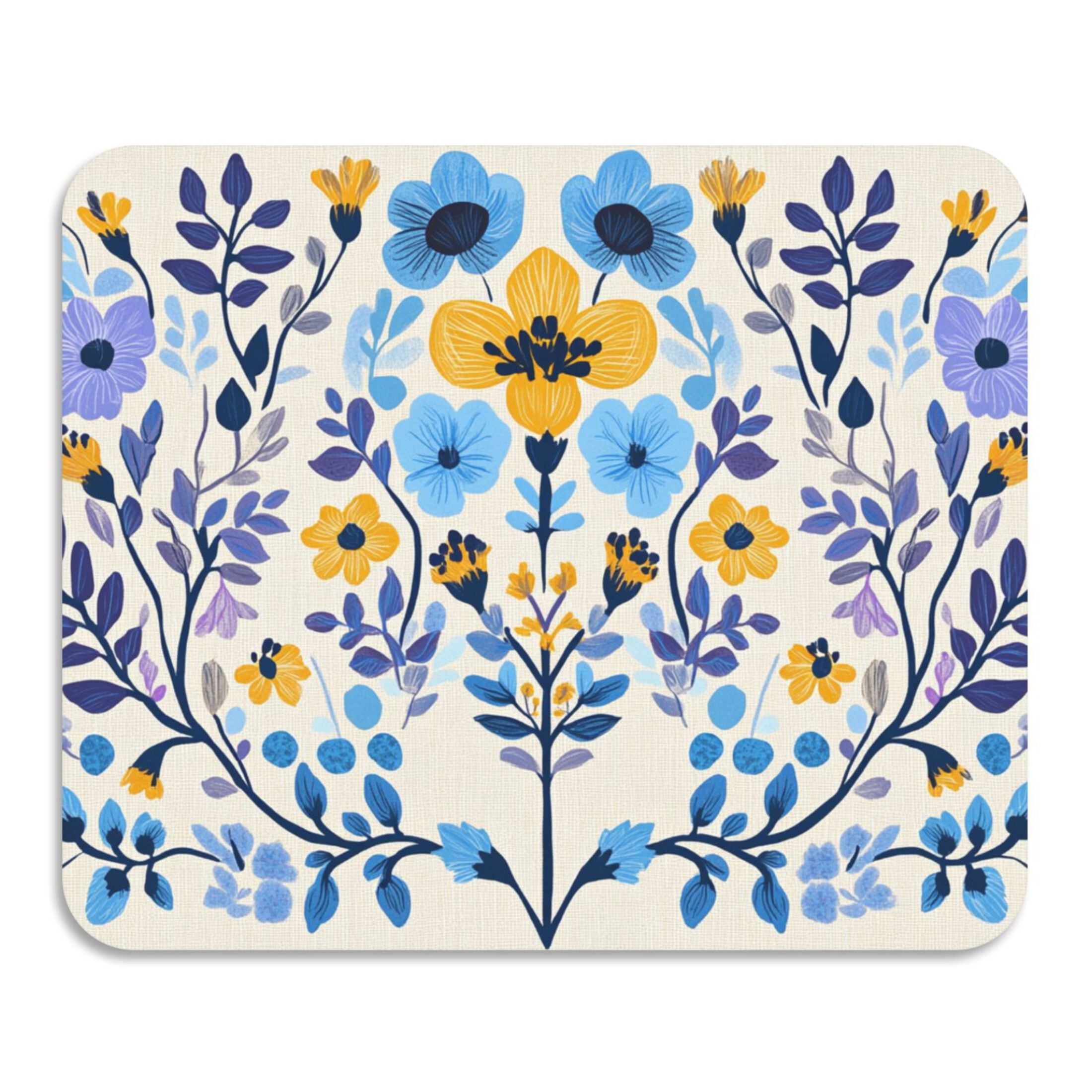 Elegant Symmetrical Flower Pattern Diatomite Dish Drying Mat Drain Pad ...