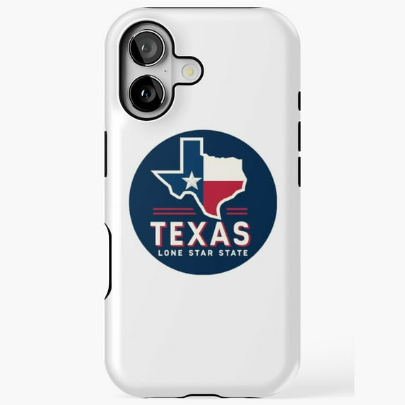 Elegant Texas Logo Minimal Graphic Design iPhone Case for iPhone 17 to ...