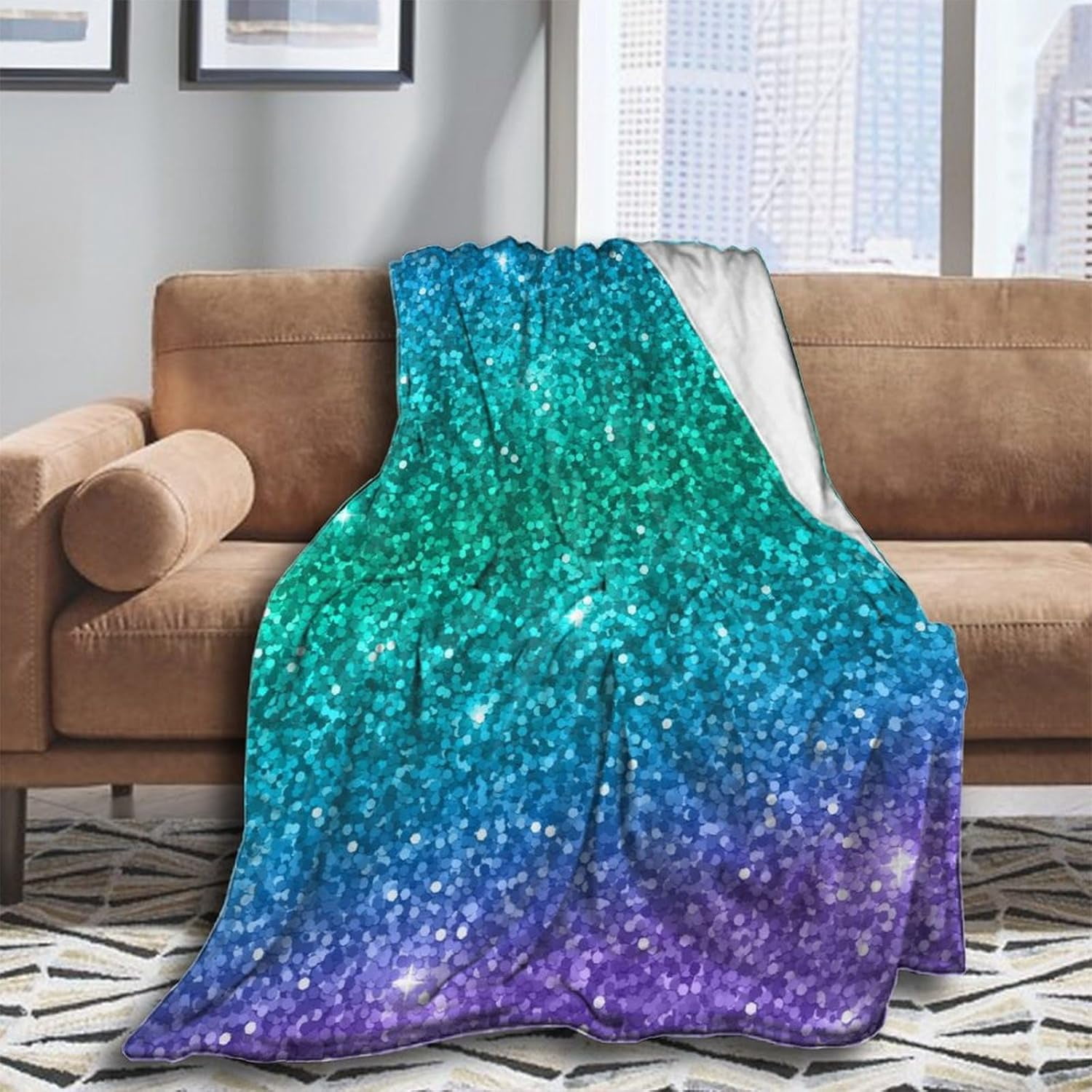 Elegant Throw Blanket Large Ultra-Soft Micro Fleece Blanket Novelty ...