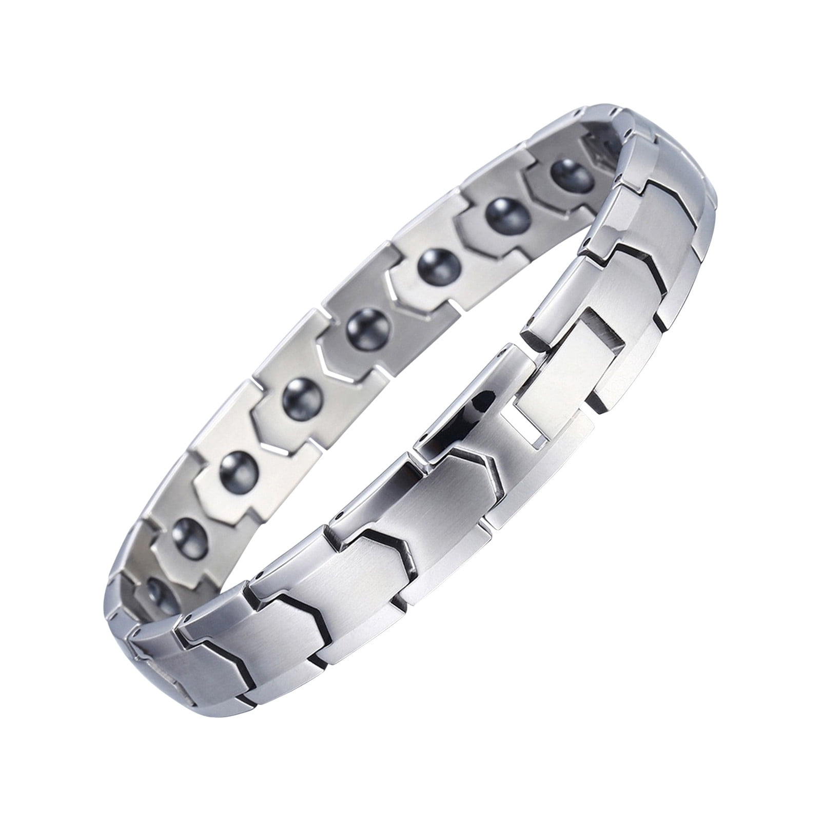 Elegant Titanium Magnetic Bracelet for Men and Women- Adjustable ...