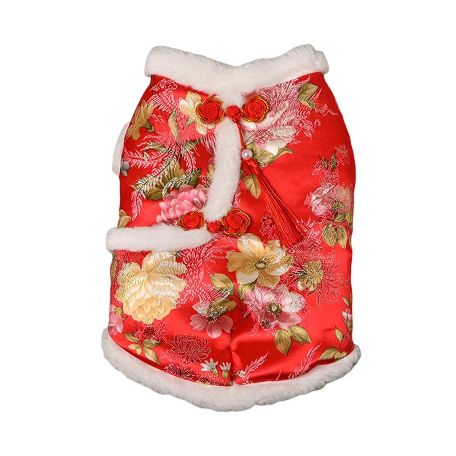 Elegant Traditional Chinese Qipao For Cats Oriental Cheongsam Style ...