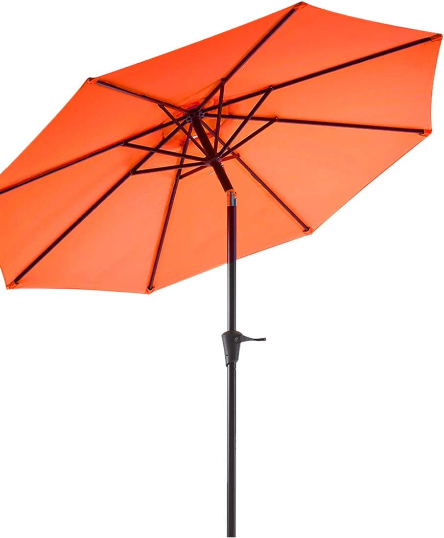 Elegant Umbrella Outdoor Market Table Umbrella with Push Button Tilt ...