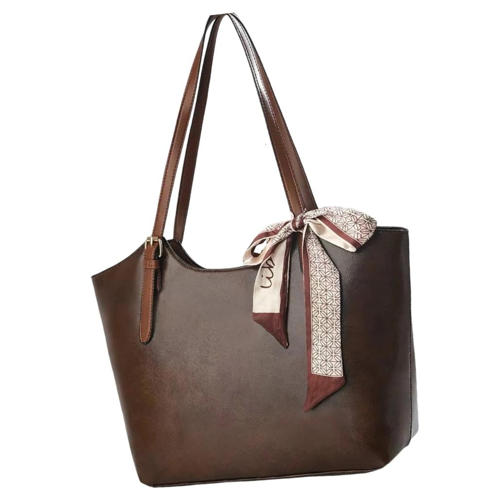 Elegant Underarm Bag Large Capacity Shoulder Armpit Purse with Bows ...
