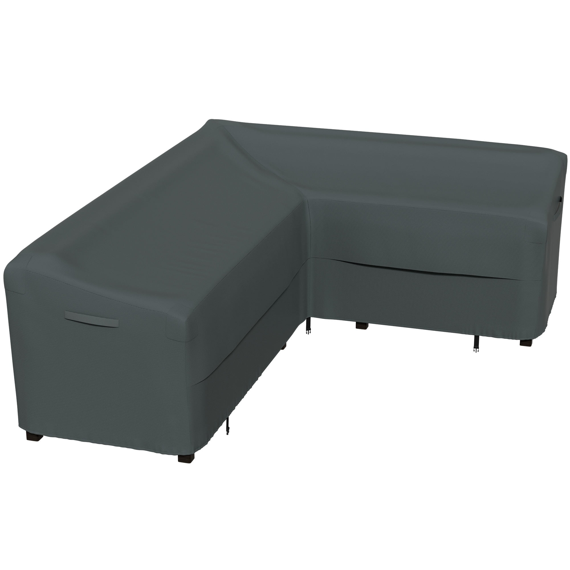 Patio Sectional Sofa Cover Waterproof Heavy Duty Rip Resistant 104x83(L ...