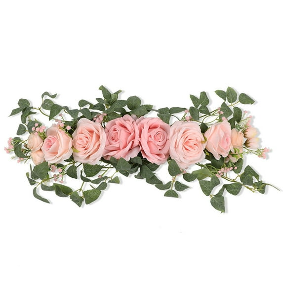 Elegant Wedding Arch Floral Arrangement Welcome Sign Flowers for Door ...