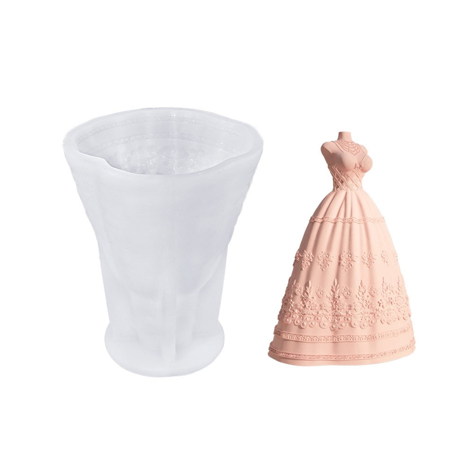Elegant Wedding Dress Mold High Accuracy Lace Bridal Gown Mold In ...