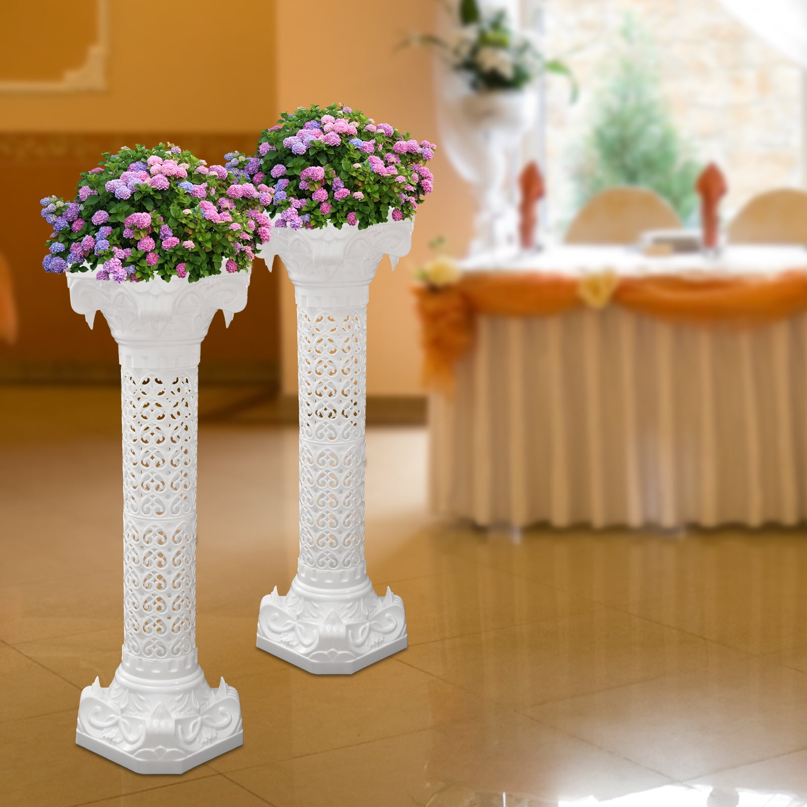 Elegant Wedding Event Decorative Columns, Wedding Roman Column Pillars ...