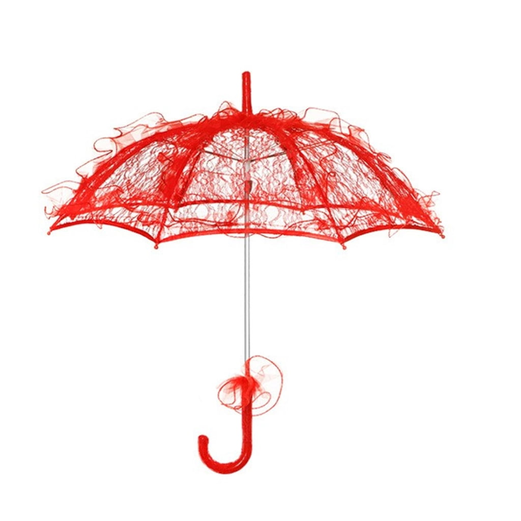 Elegant Wedding Parasol Umbrellas Decorative Props Photo Lady Costume ...