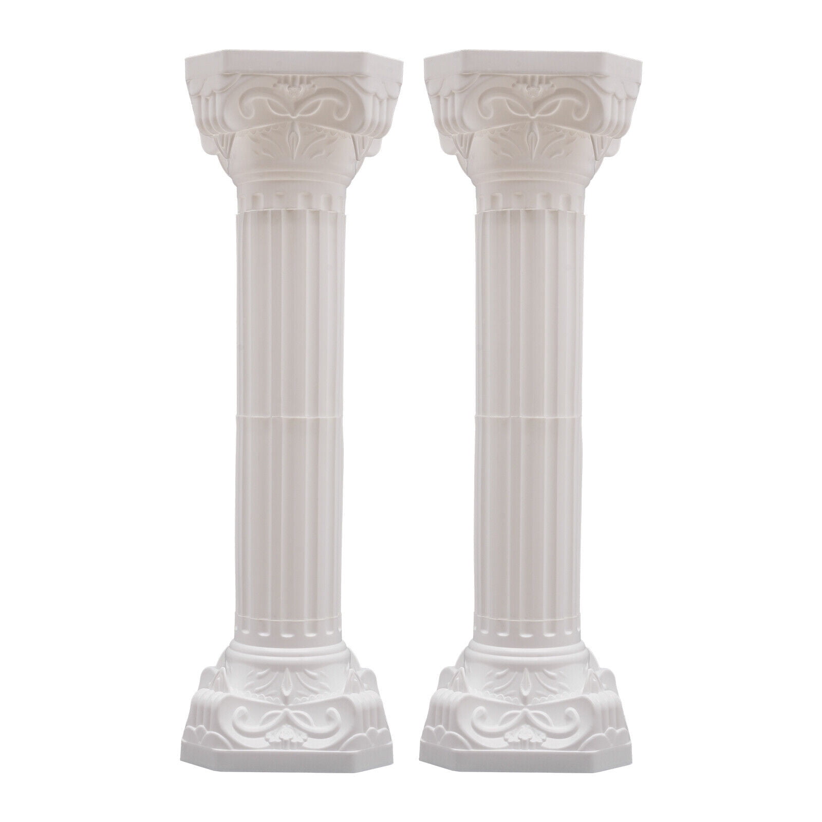 Elegant Wedding Roman Column Set 2Pcs Roman Pillars Flower Stand ...