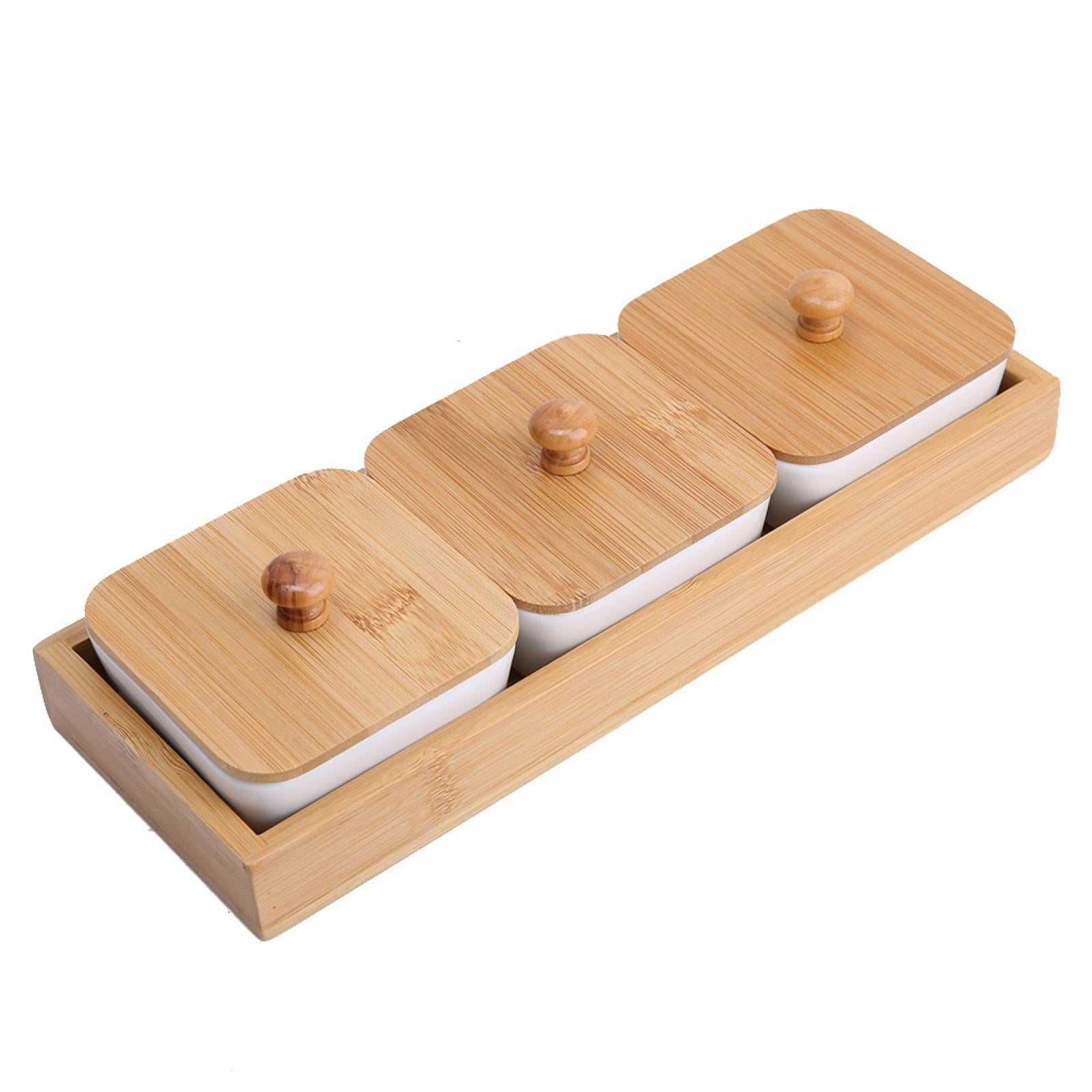 Elegant White Ceramics Serving Plate, Hygienic And Durable Divided ...