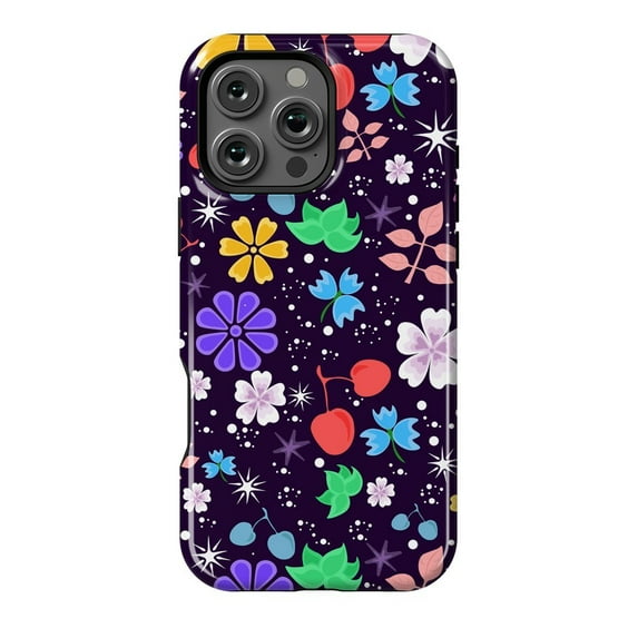 Elegant Wildflower Bouquet Art iPhone Case 17 16 15 14 13 12 11 Pro Max ...