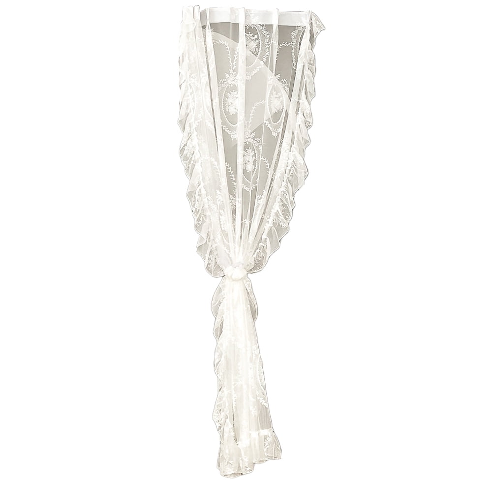 Elegant Window Treatment - Ruffled Rococo Curtain for Home Decor ...