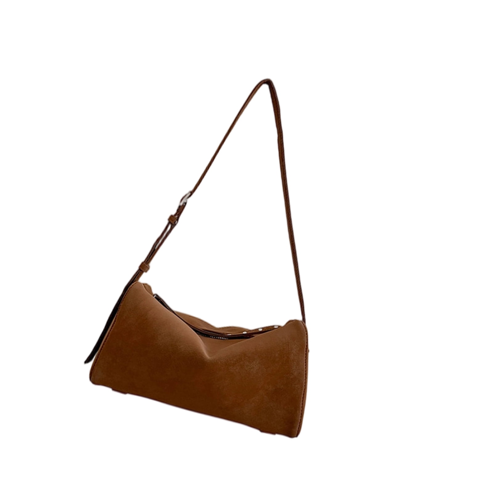 Elegant Winter Suedes Shoulder Bag Lightweight Underarm Bag Practical ...