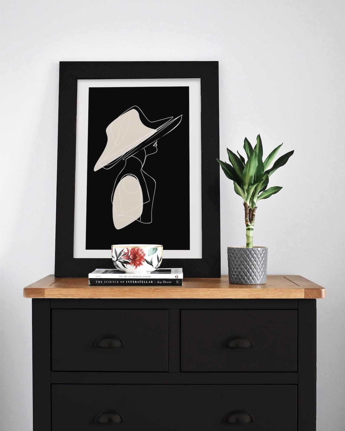 Elegant Woman Christian Art Print, Unframed Paper Poster 11x14in ...