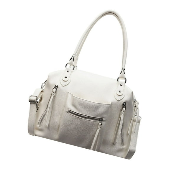 Elegant Women Handbag PU Leather Shoulder Bag Adjustable Strap Casual ...