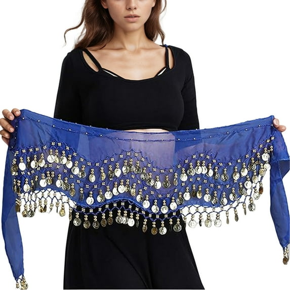 Elegant Women'S Belly Dance Chiffon Scarf For Performances And Practice ...