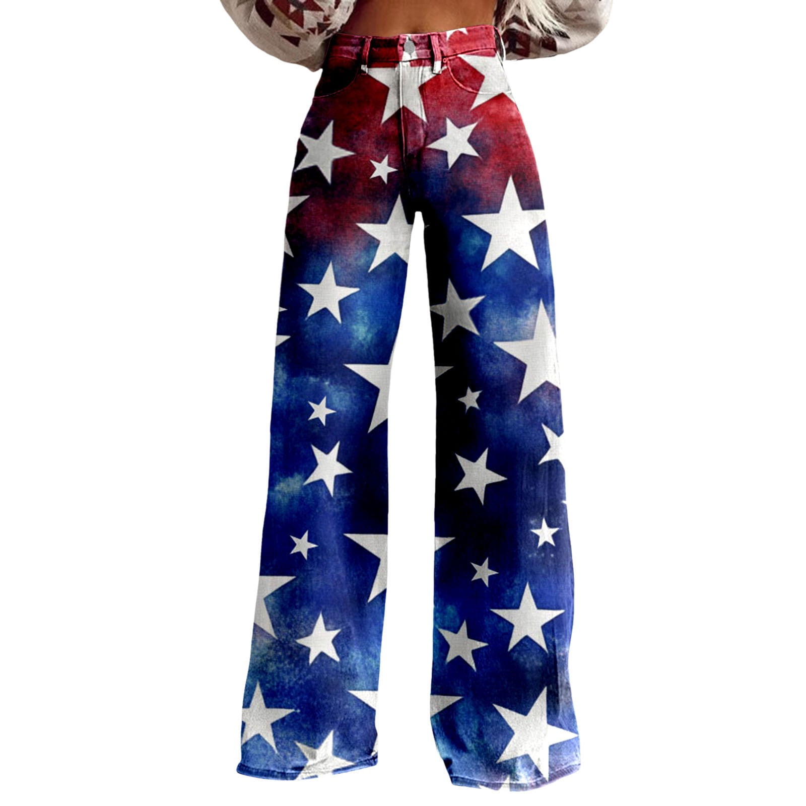 Elegant Women's Casual Pants With Pockets For Daily Wear Straight Wide ...