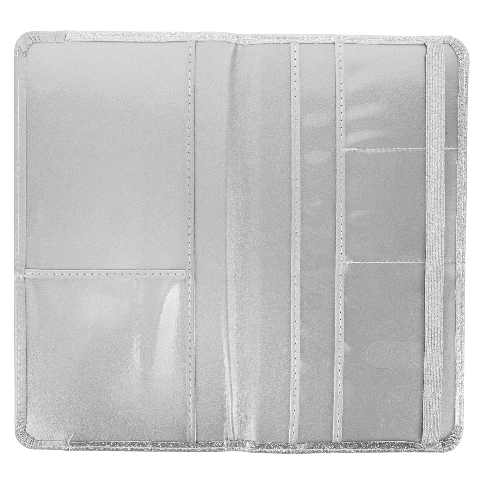 Elegant Women's PU Passport Wallet Spacious Travel Card Holder Travel ...