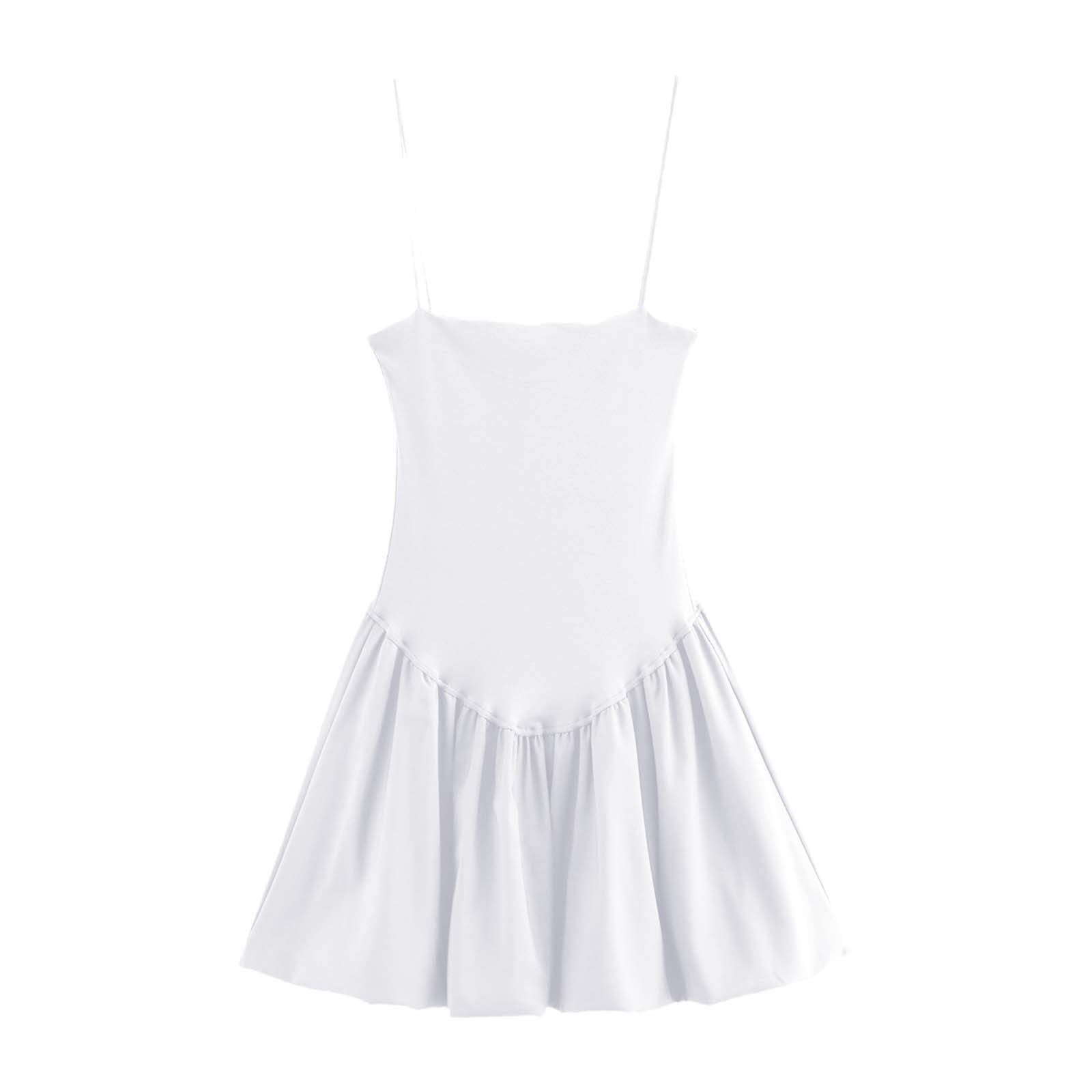 Elegant Women's Ruffled Chiffon Summer Dress Patchwork Design Flowy ...