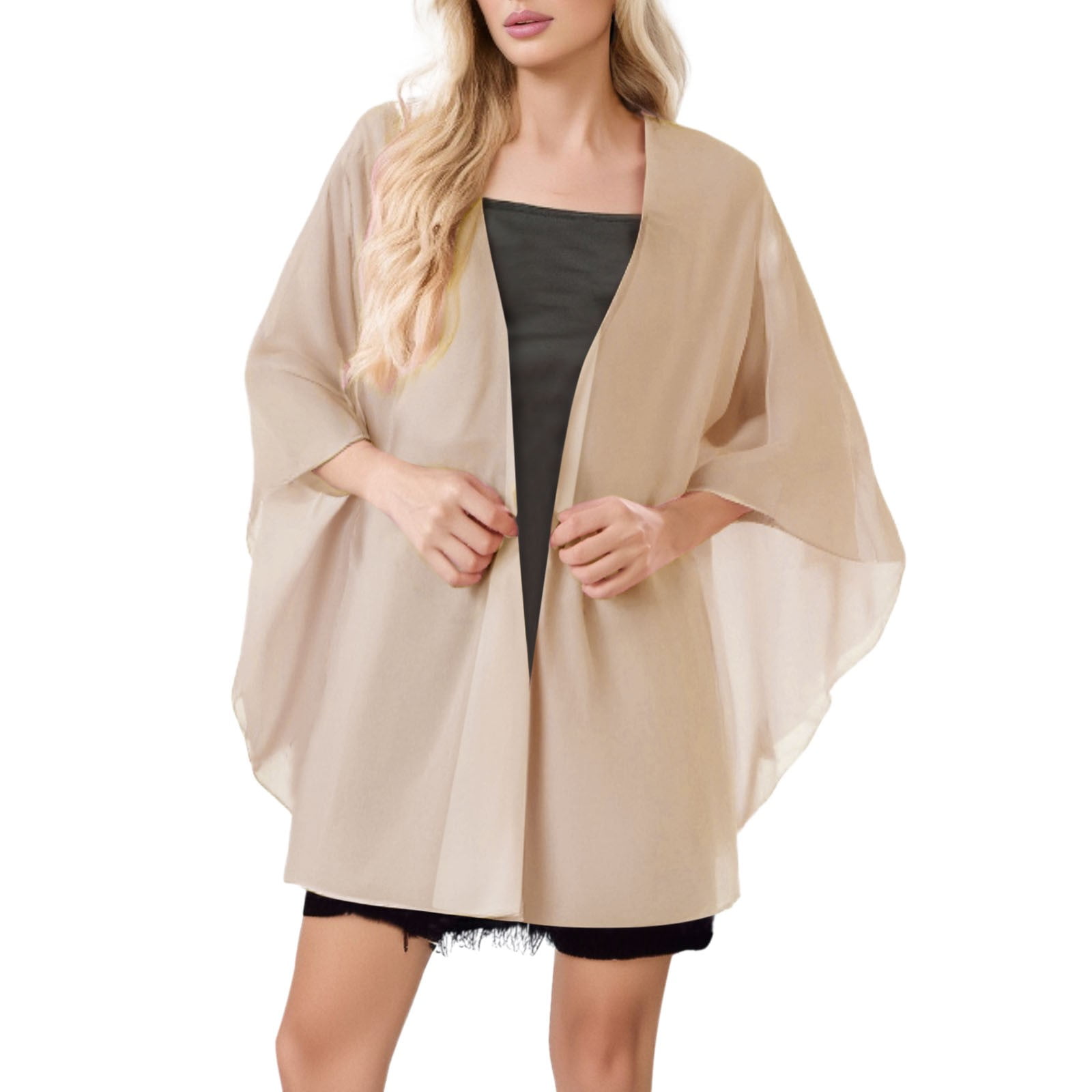 Elegant Wrap Shawl for Bridal Party Evening Wear and Formal Blouse ...
