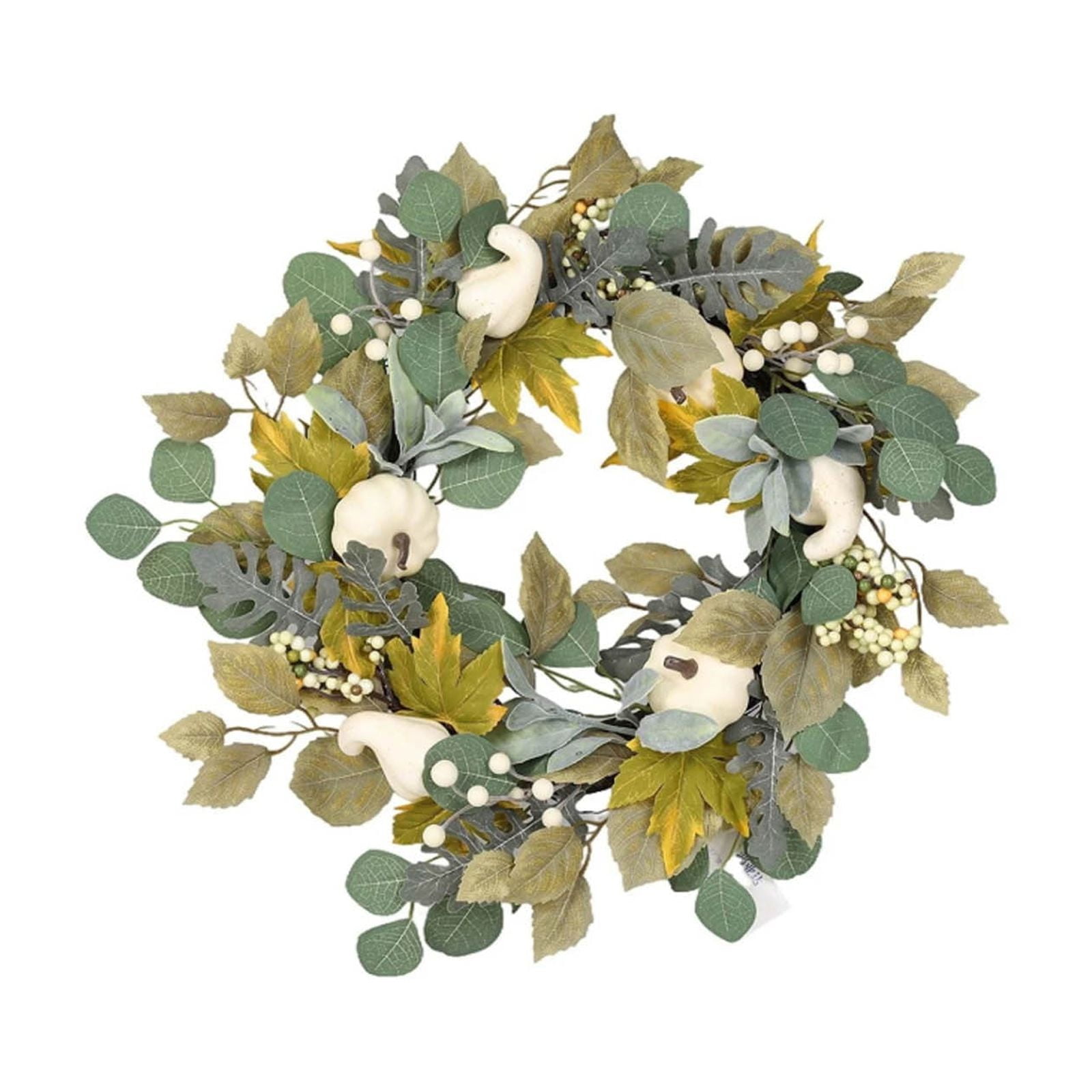 Elegant Year Round Seasonal Greenery Arrangement For Front Door ...